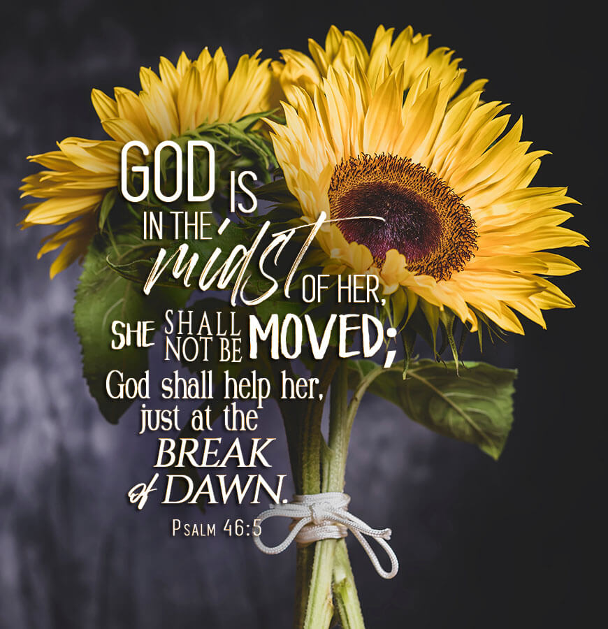 Psalm 46 5 Photos With Gods Word
