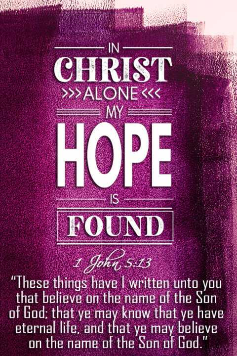1 John 5:13 | Photos with Gods Word